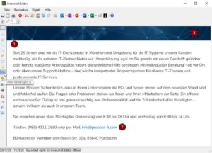 Greenshot Editor • proceed-IT Solutions GmbH